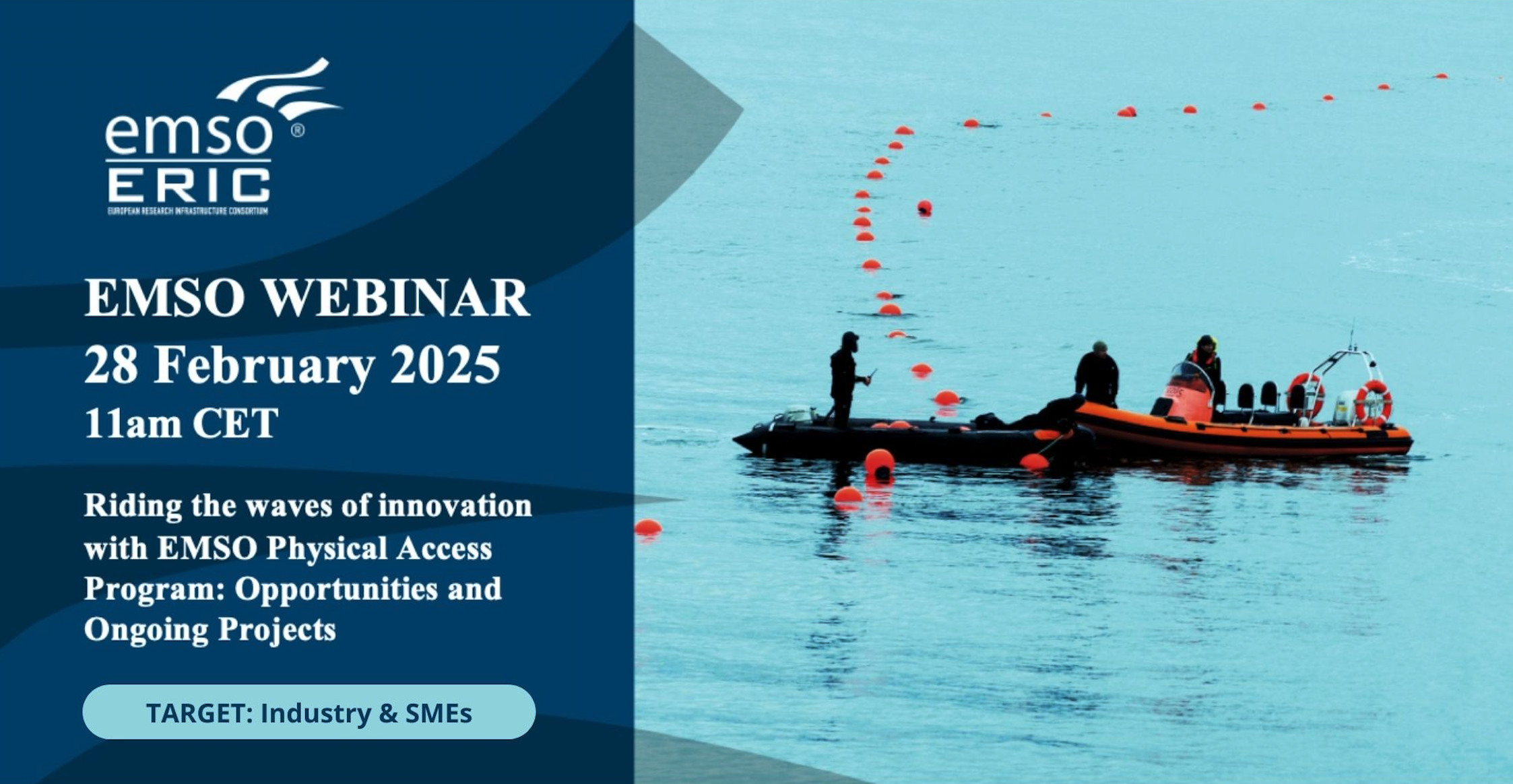 EMSO Webinar: Riding the waves of innovation with EMSO Physical Access Program | Marine Ireland